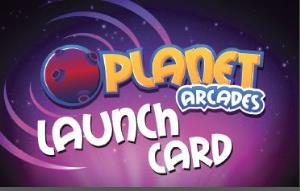 Planet Arcades Launch Cards